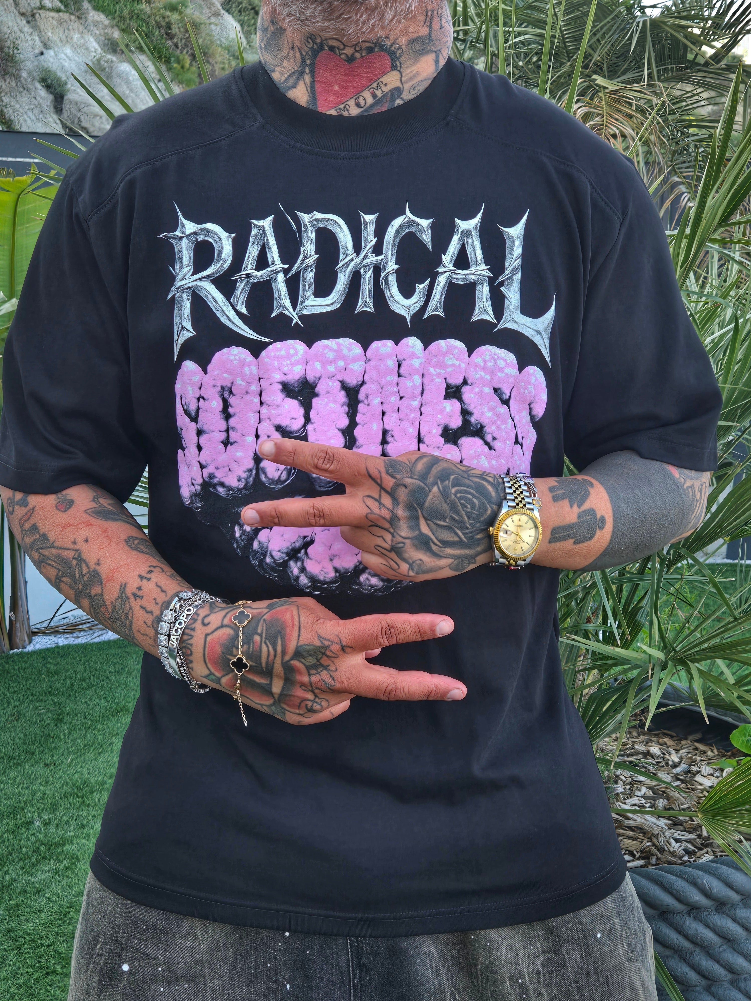 T-Shirt Radical Black – Live Store Milano